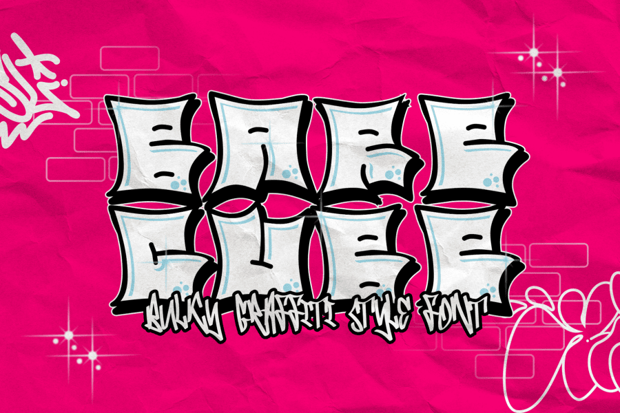 1 Free Bulky, Thick Graffiti Font · 1001 Fonts