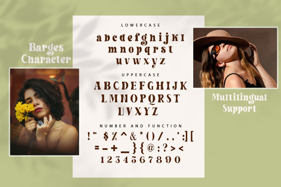 Barges (Demo) Font Family · 1001 Fonts