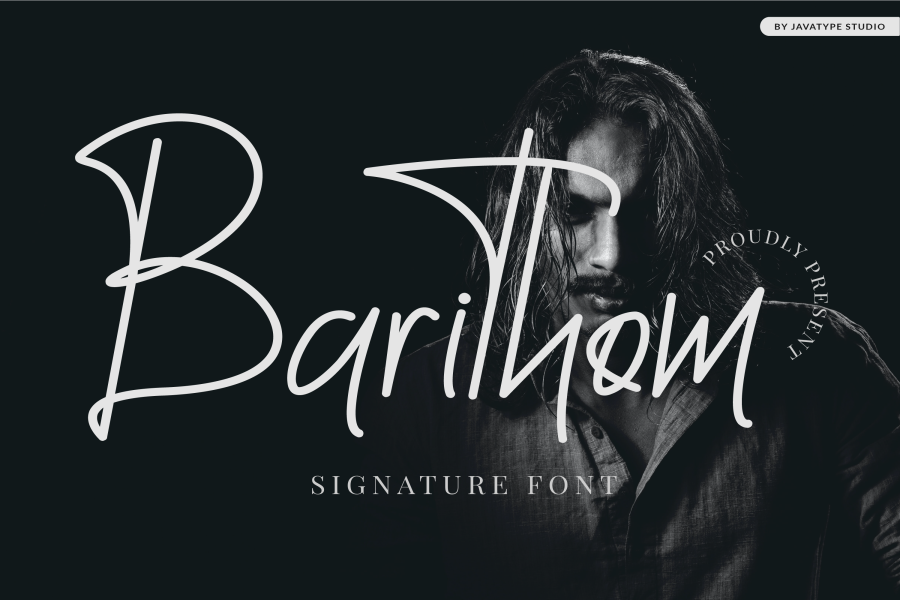 Barithom Signature Font · 1001 Fonts