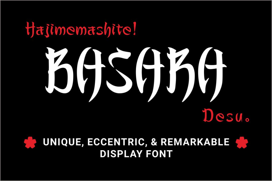 Eccentric Font