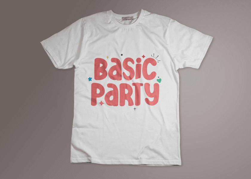 Basic party Font · 1001 Fonts