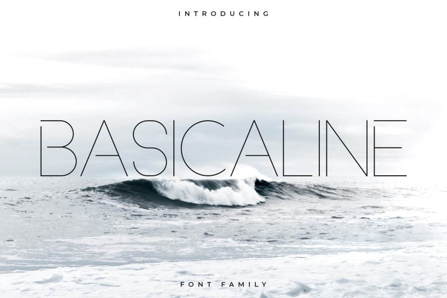 Basicaline Font · 1001 Fonts