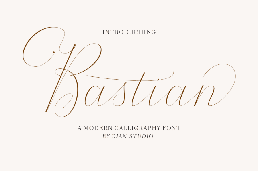 Bastian Font · 1001 Fonts