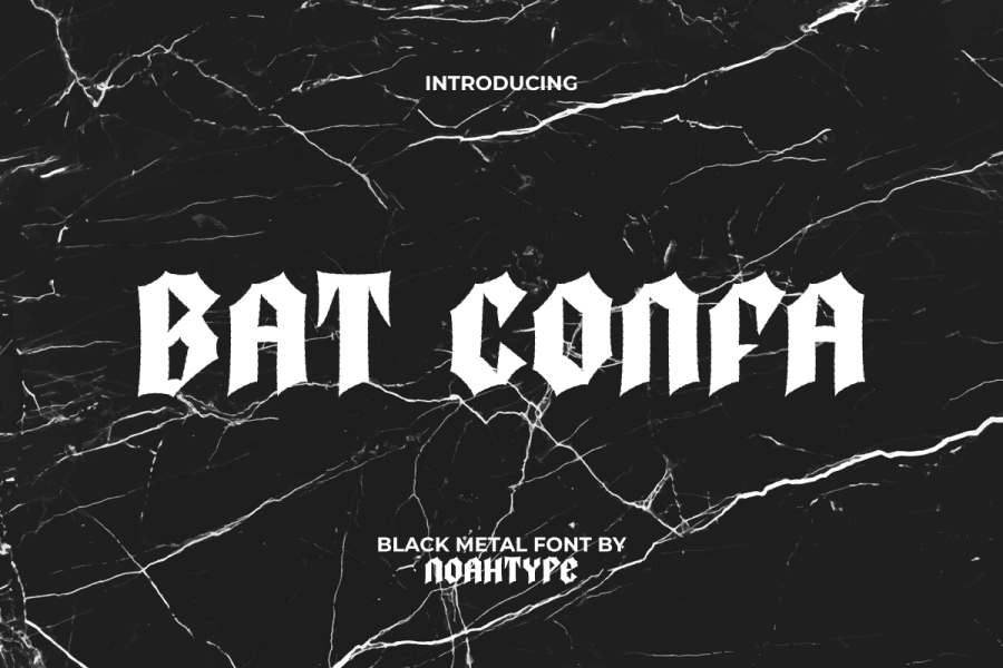 Bat Confa Demo Font · 1001 Fonts