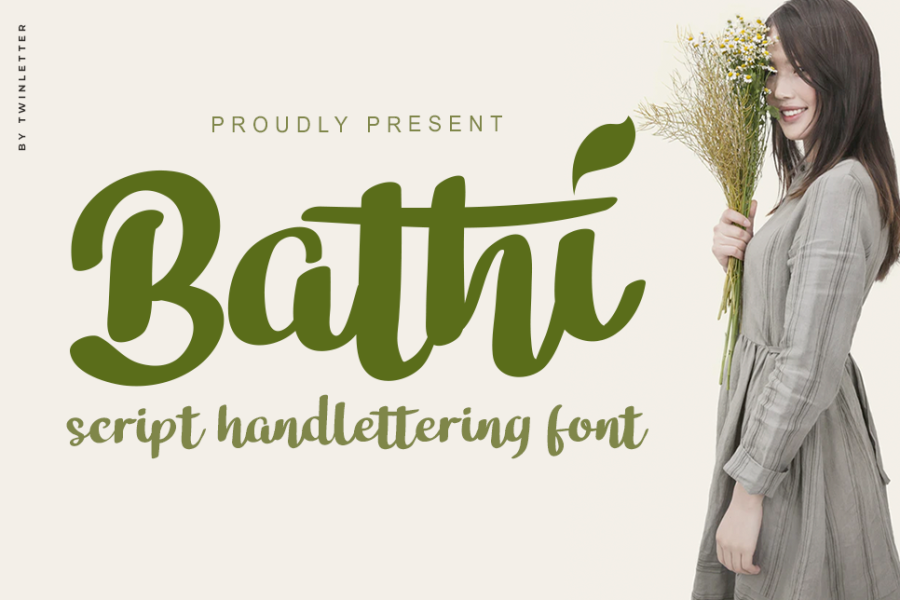 Bathi Font Family · 1001 Fonts