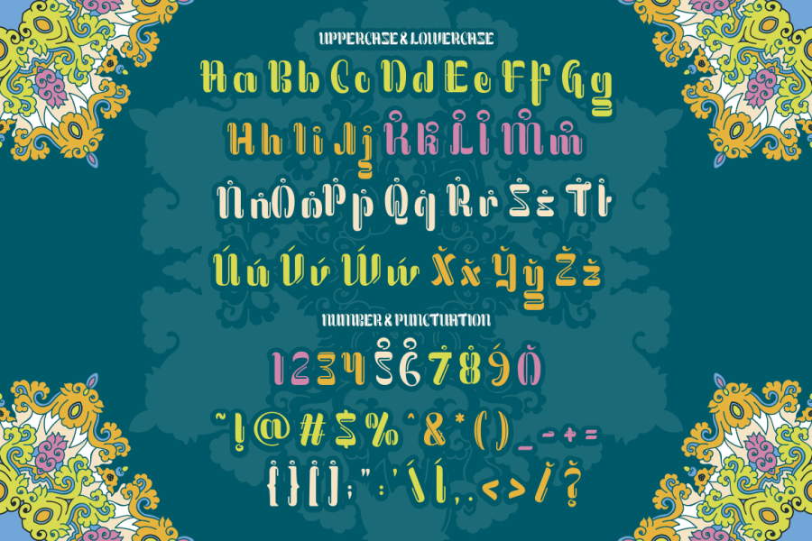 Batik Blend Font Family · 1001 Fonts