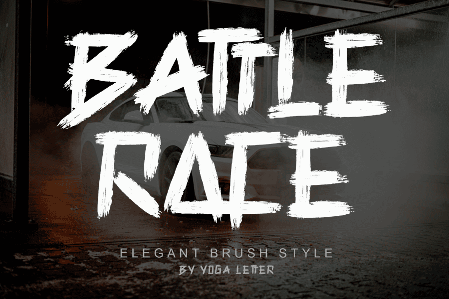 Battle Race Font · 1001 Fonts