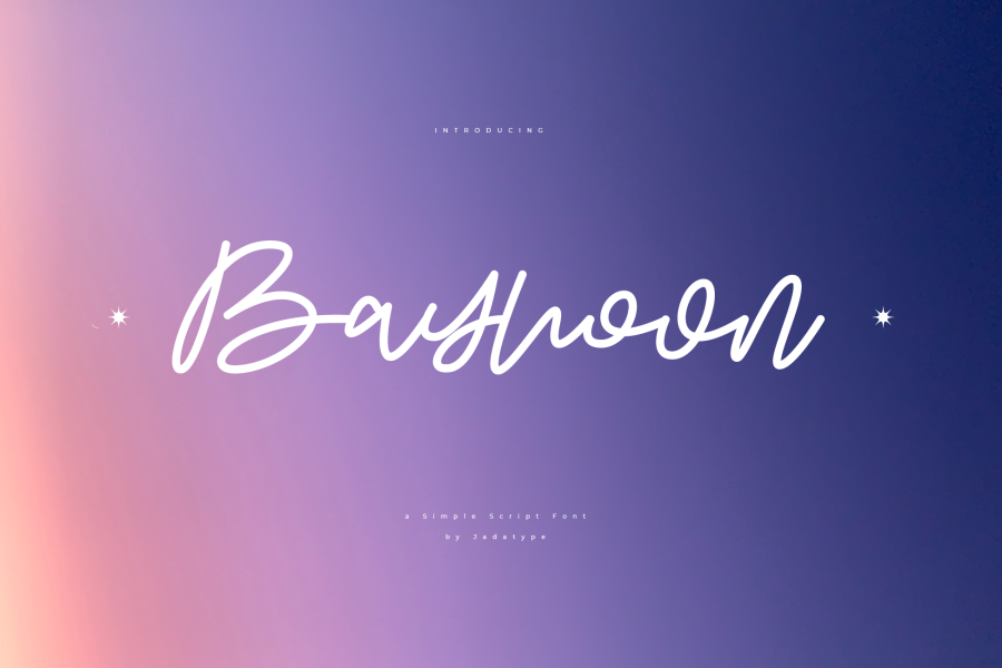 Bayhoon Font · 1001 Fonts