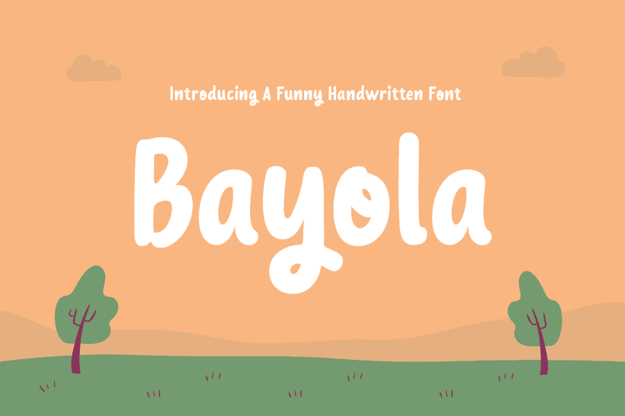 Bayola Font · 1001 Fonts