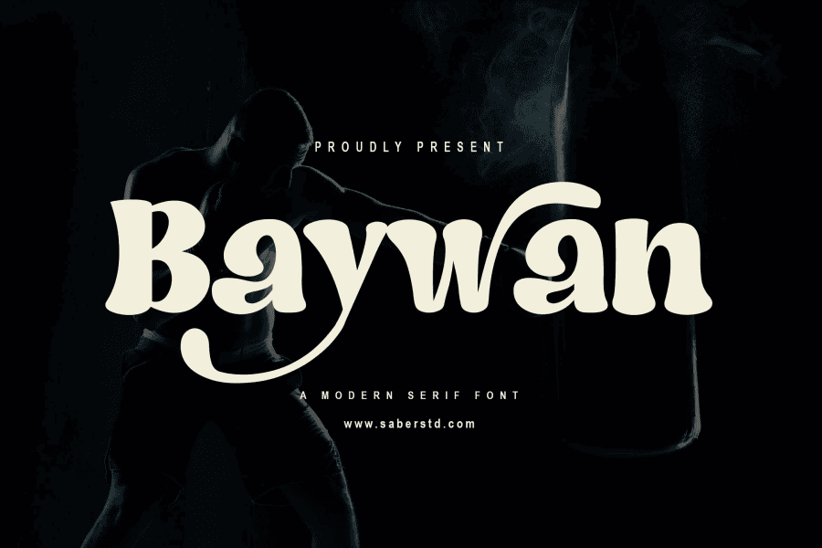 Baywan Font · 1001 Fonts