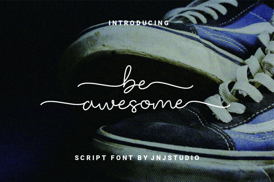 Be Awesome Font Family · 1001 Fonts