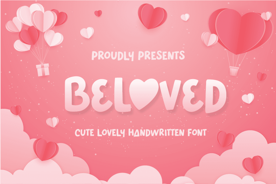 BE LOVED Font · 1001 Fonts