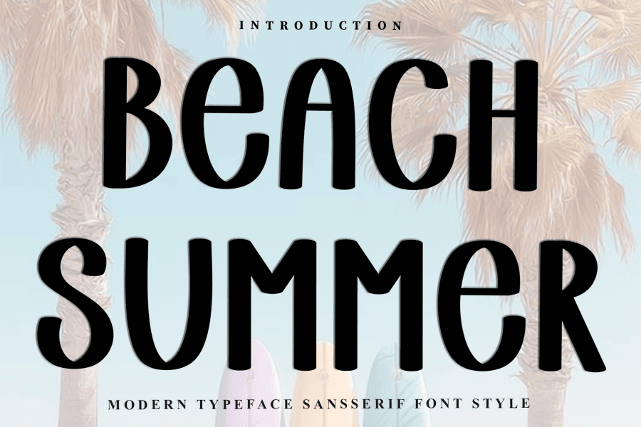 Beach Launcing Font · 1001 Fonts