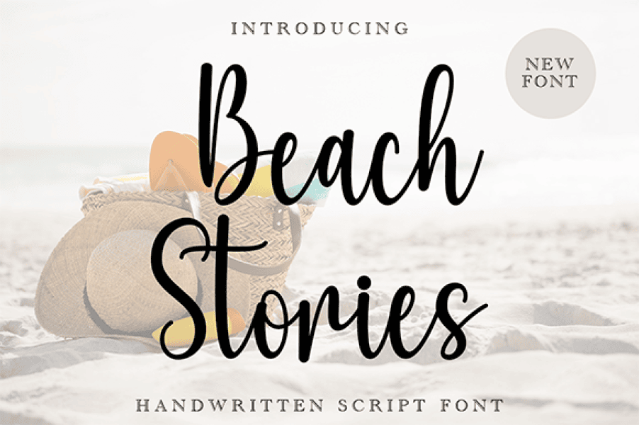 Beach Stories Font · 1001 Fonts