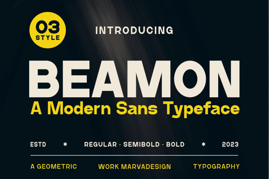 BEAMON Font Family · 1001 Fonts