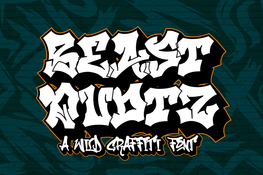 Beast Quotz Font Family · 1001 Fonts