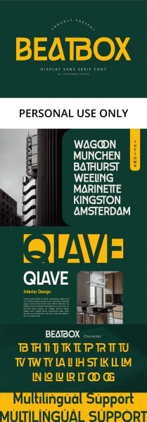 Beatbox Free Font · 1001 Fonts