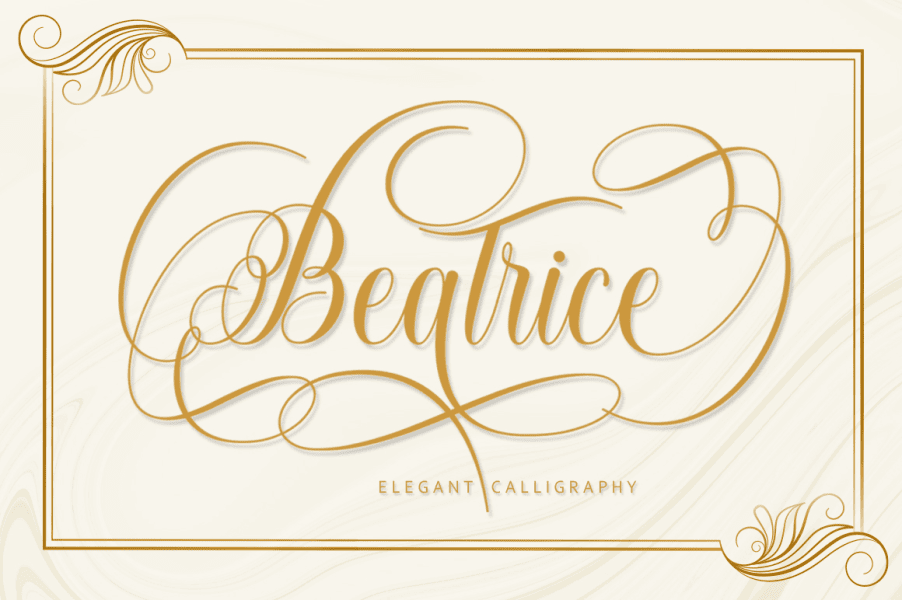 Beatrice Font · 1001 Fonts