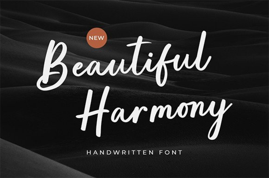 Beautiful Harmony Font · 1001 Fonts