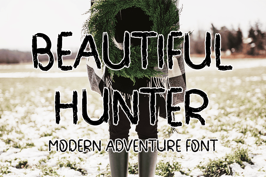 Beautiful Hunter Font · 1001 Fonts