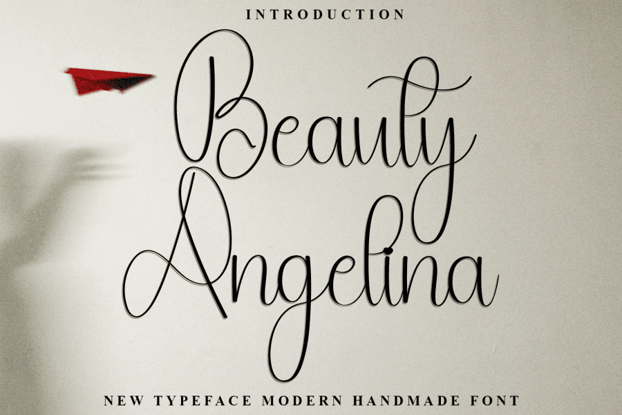 Beauty Angelina Font · 1001 Fonts