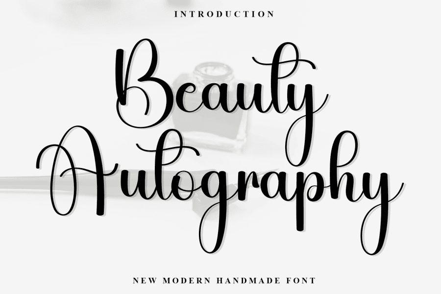 Beauty Autography Font · 1001 Fonts