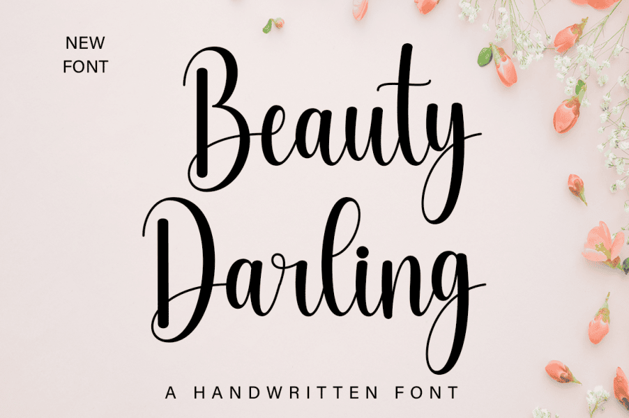 Beauty Darling Font · 1001 Fonts