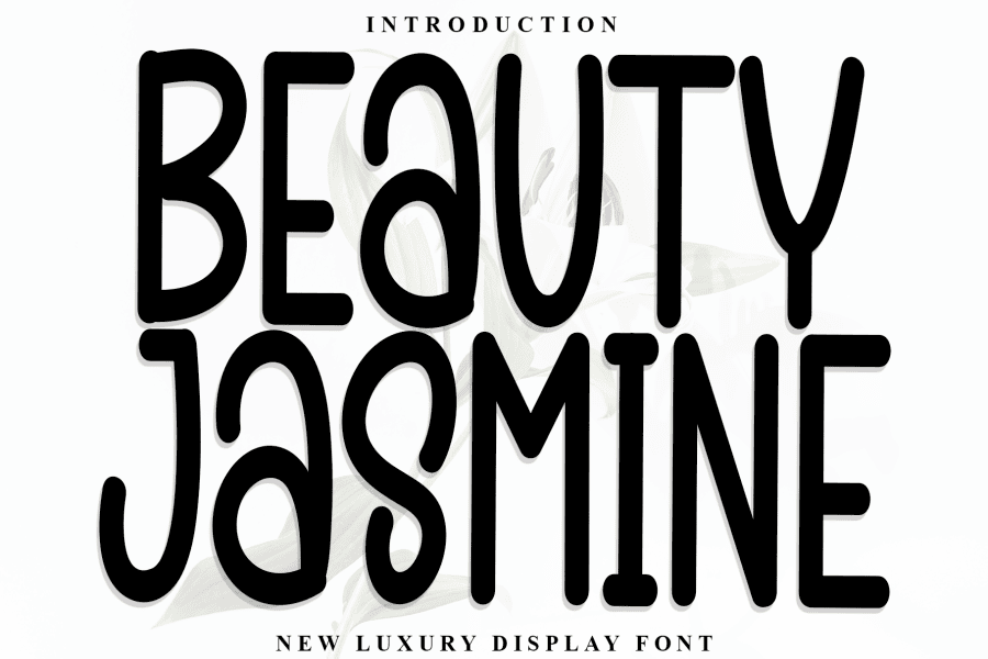 Beauty Jasmine Font · 1001 Fonts