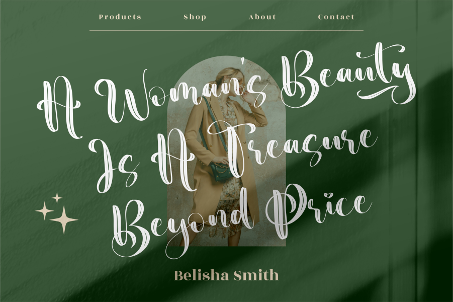 Beauty Nature Font Family · 1001 Fonts