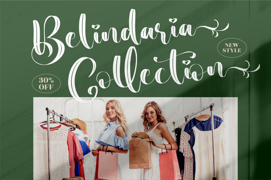 Beauty Nature Font Family · 1001 Fonts