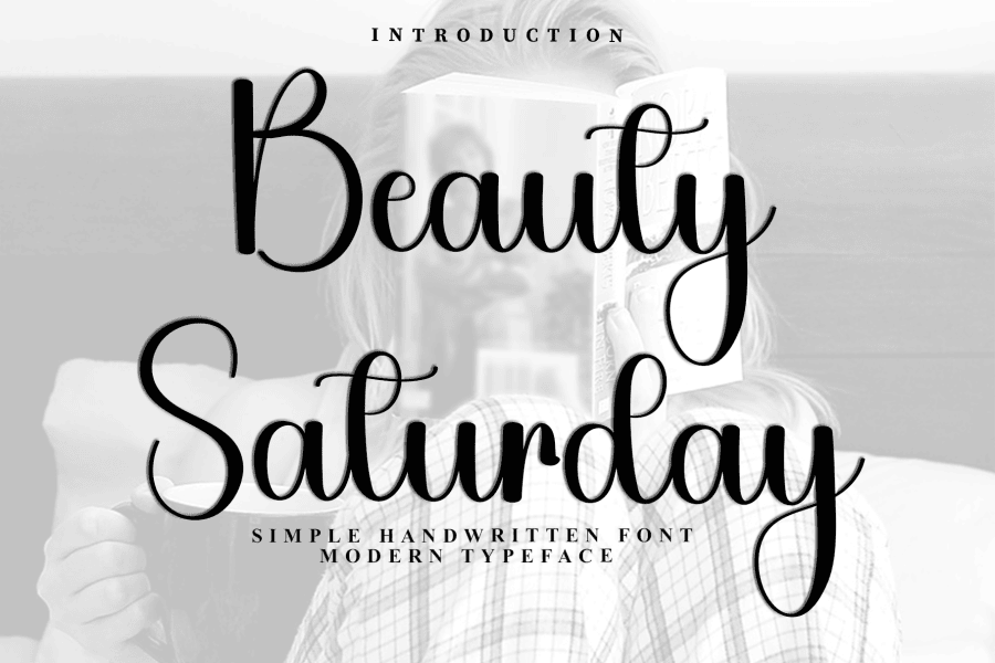 Beauty Saturday Font · 1001 Fonts