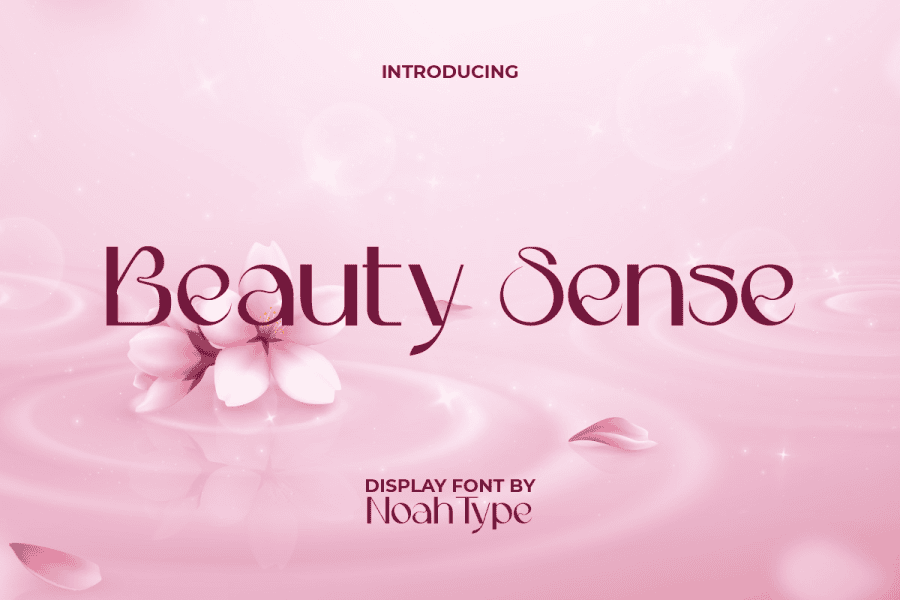 Beauty Sense Demo Font · 1001 Fonts