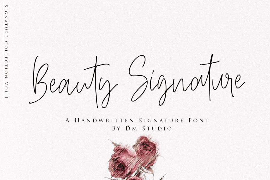 Beauty Signature Font · 1001 Fonts