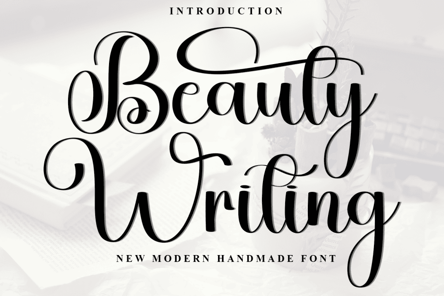 Beauty Writing Font · 1001 Fonts
