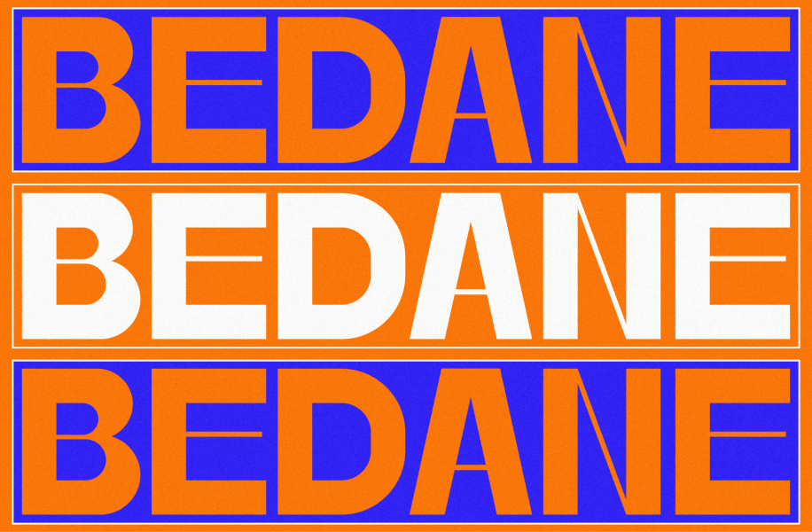 BEDANE Font · 1001 Fonts