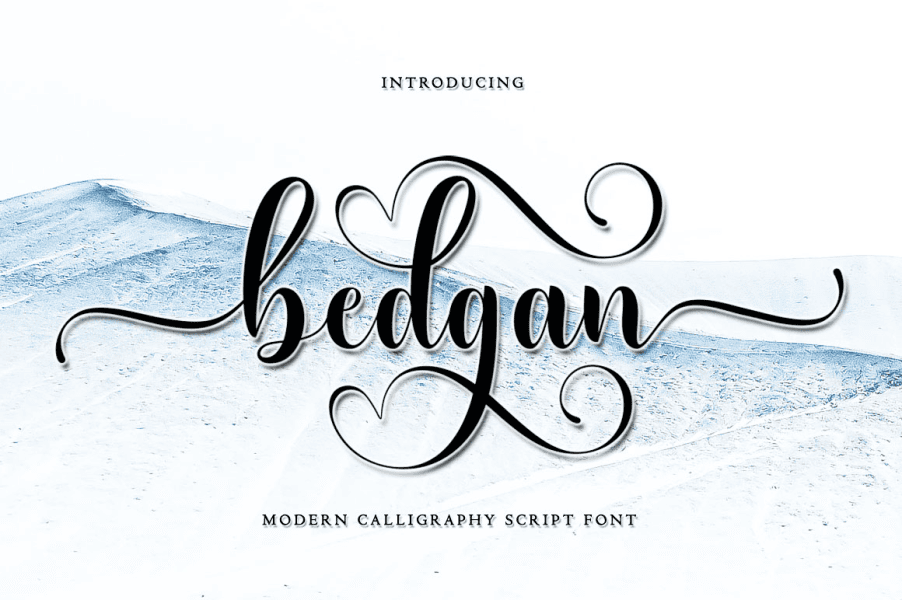 Bedgan Font · 1001 Fonts