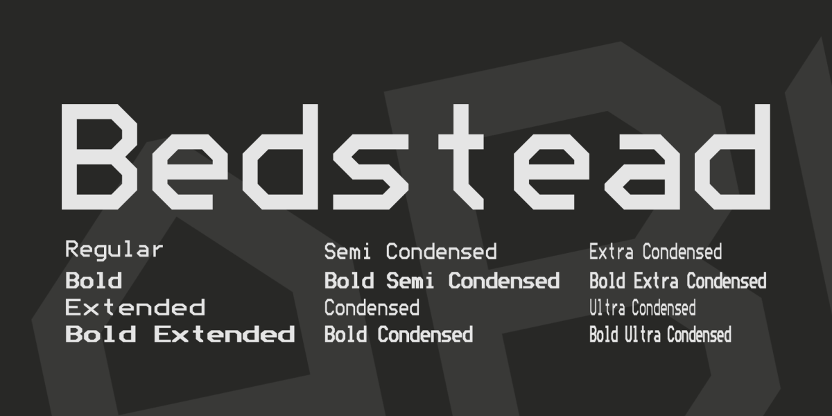 97 Free Sharp-edged Fonts · 1001 Fonts