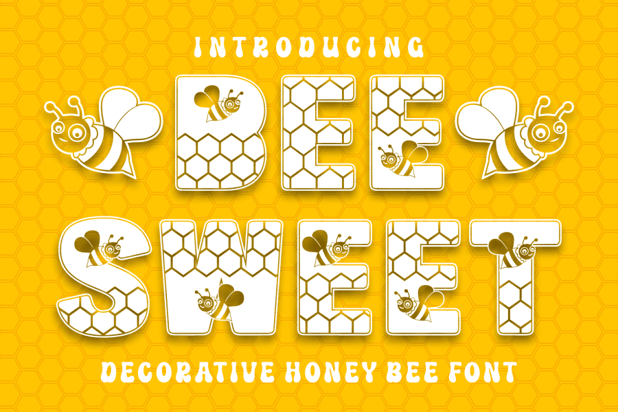 14 Free Bee Fonts · 1001 Fonts