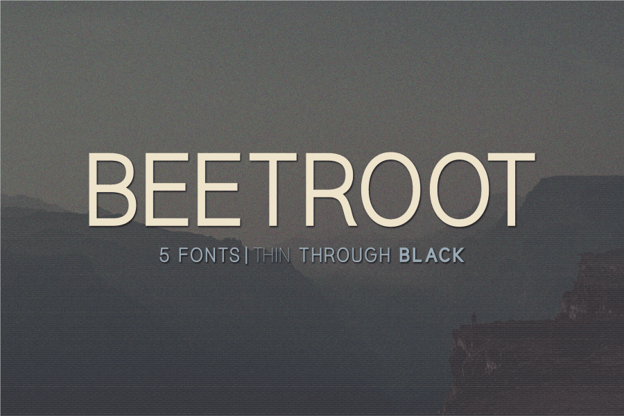 Beetroot Font Family · 1001 Fonts