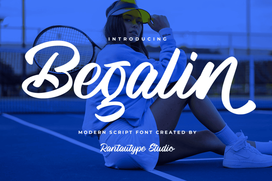 Begalin Font · 1001 Fonts