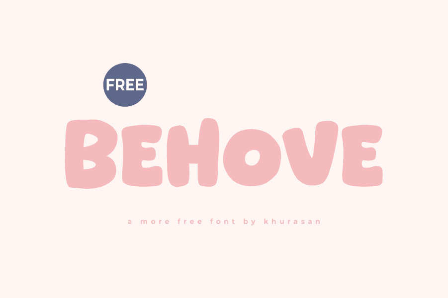 Behove Font · 1001 Fonts