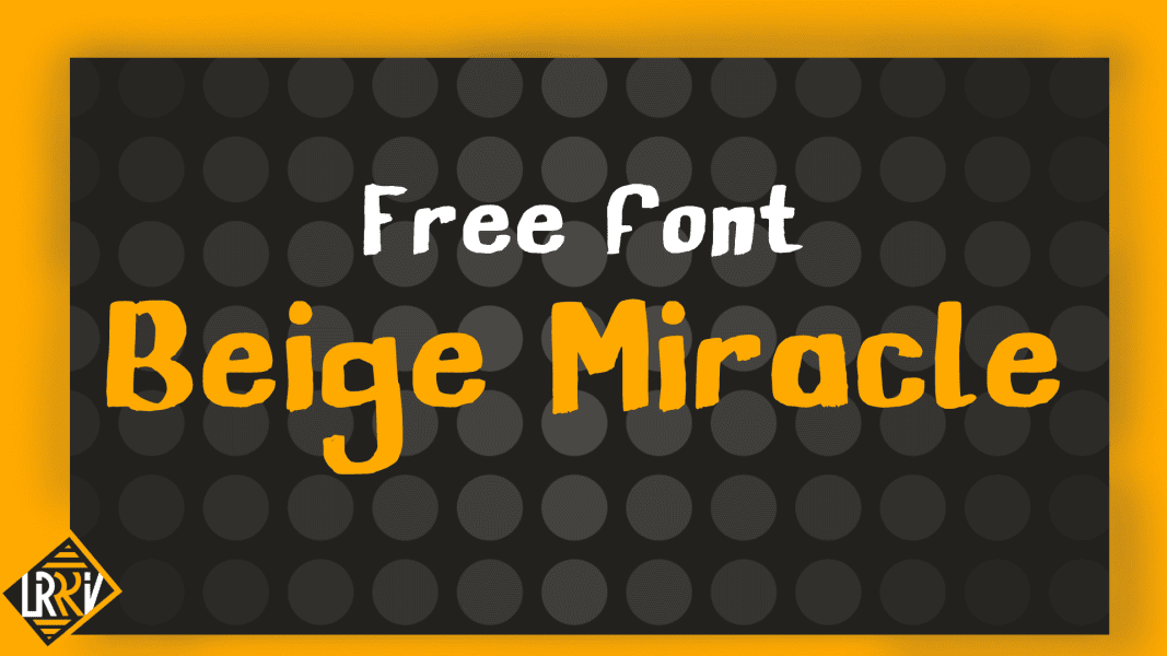 Beige Miracle Font · 1001 Fonts