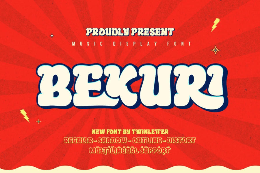 BEKURI Trial Font · 1001 Fonts