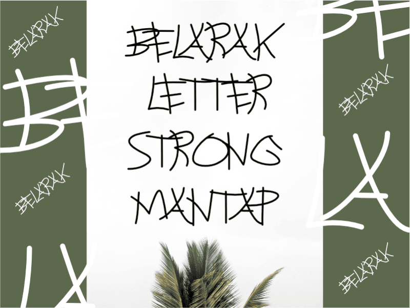 BELARAK Font · 1001 Fonts