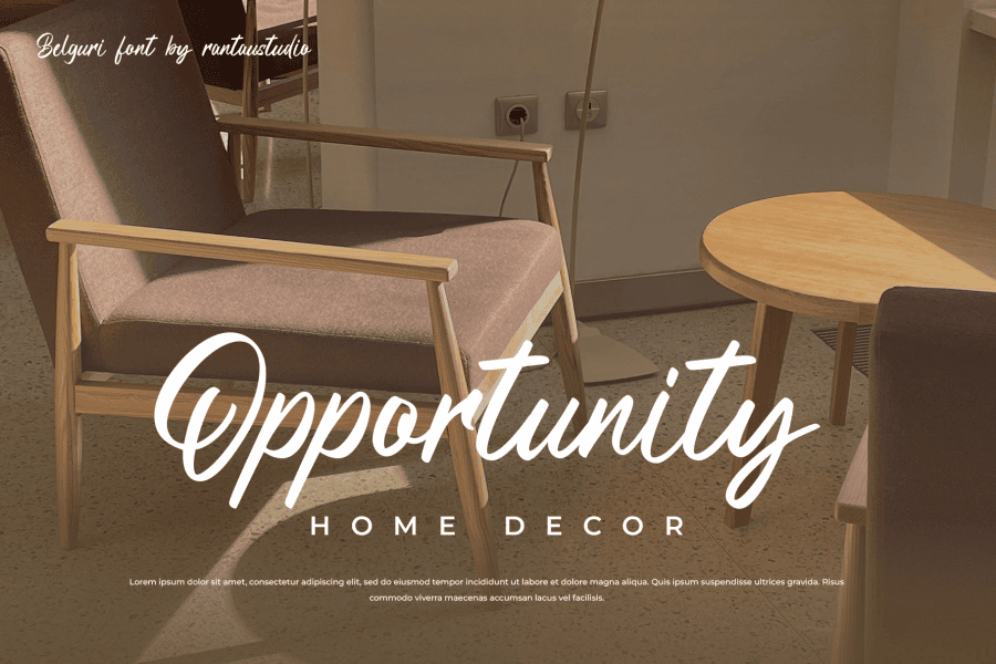 Belguri Font · 1001 Fonts