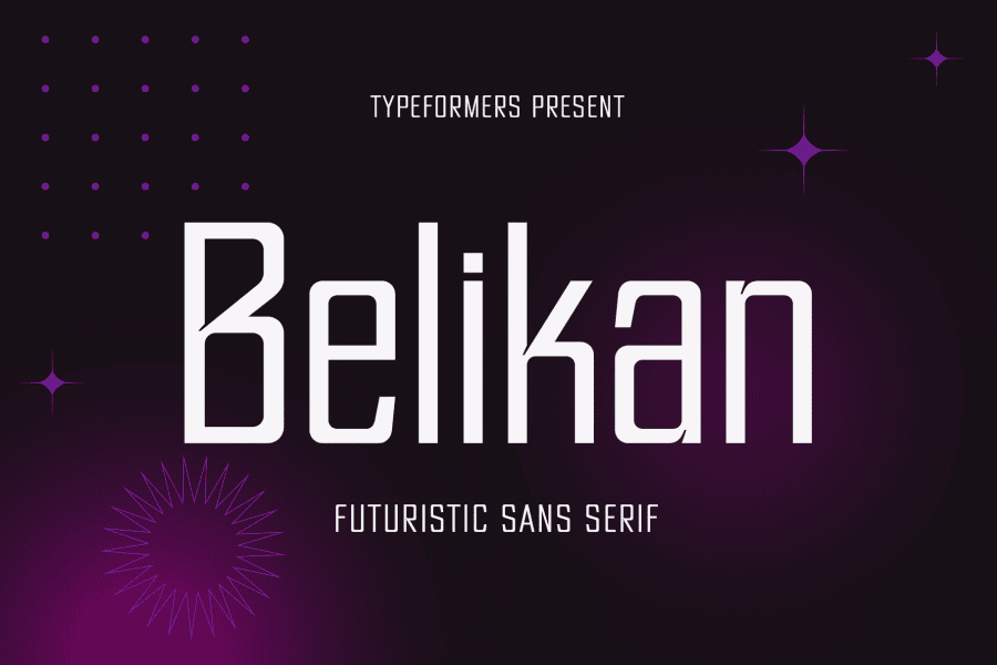 Belikan Font · 1001 Fonts
