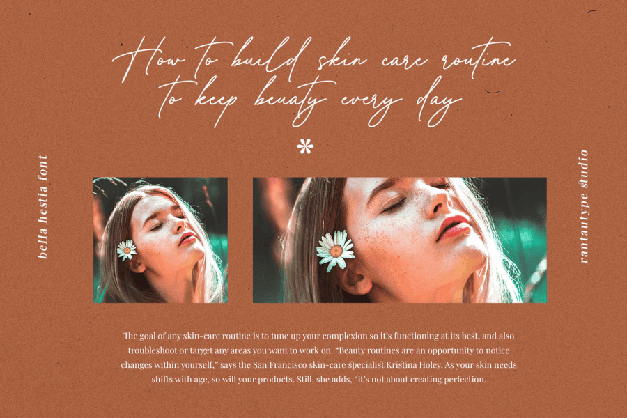 Bella Hestina Font · 1001 Fonts