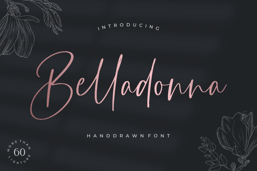 Belladonna Font · 1001 Fonts