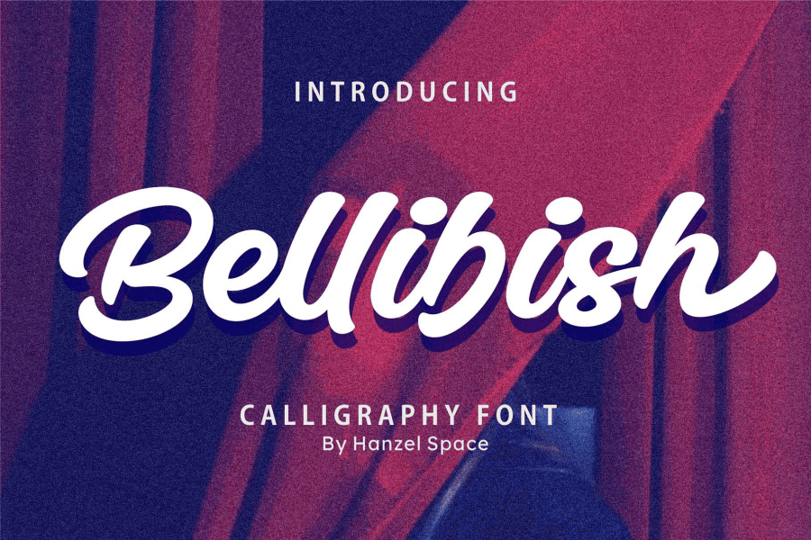 Bellibish Font · 1001 Fonts