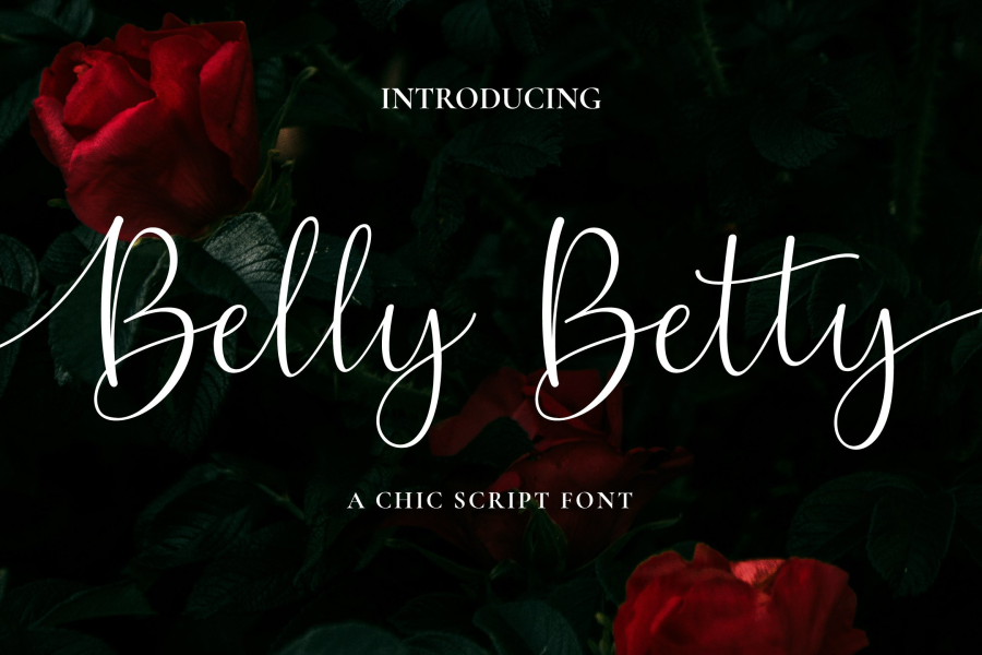 Belly Betty Font · 1001 Fonts